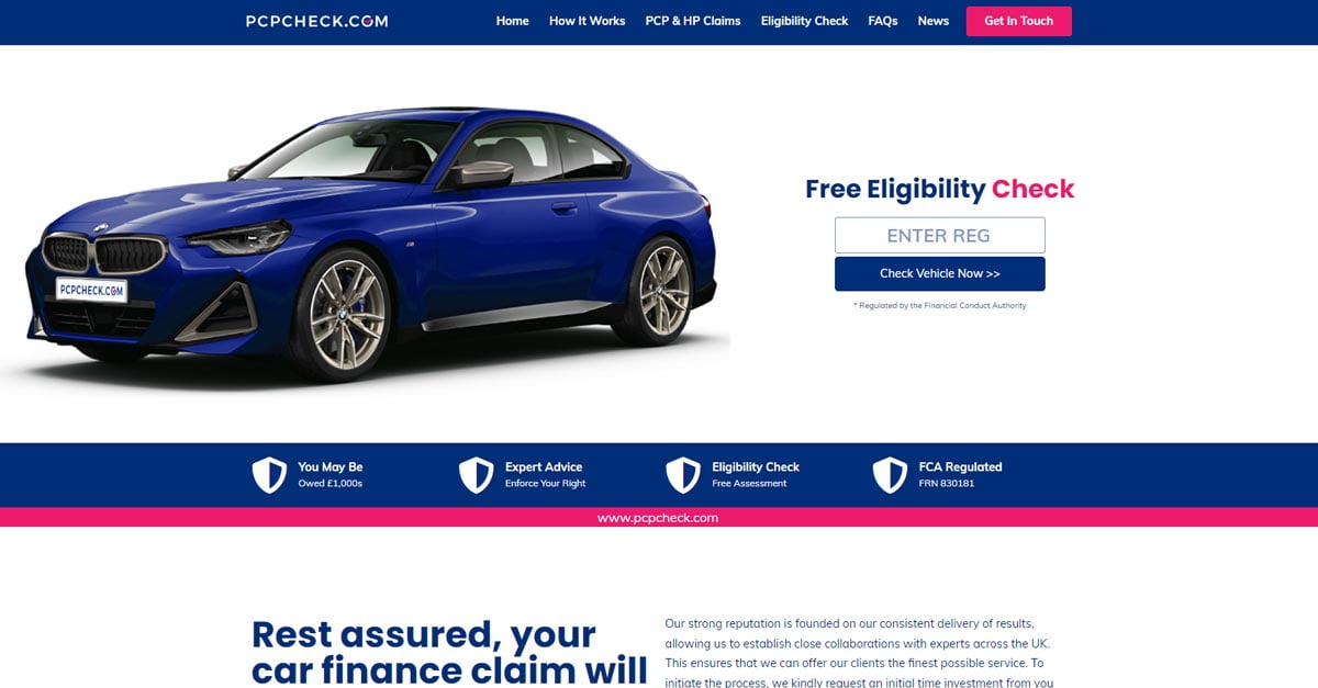 PCP Claims Eligibility | HP Claims Eligibility | Mis-Sold Car Finance